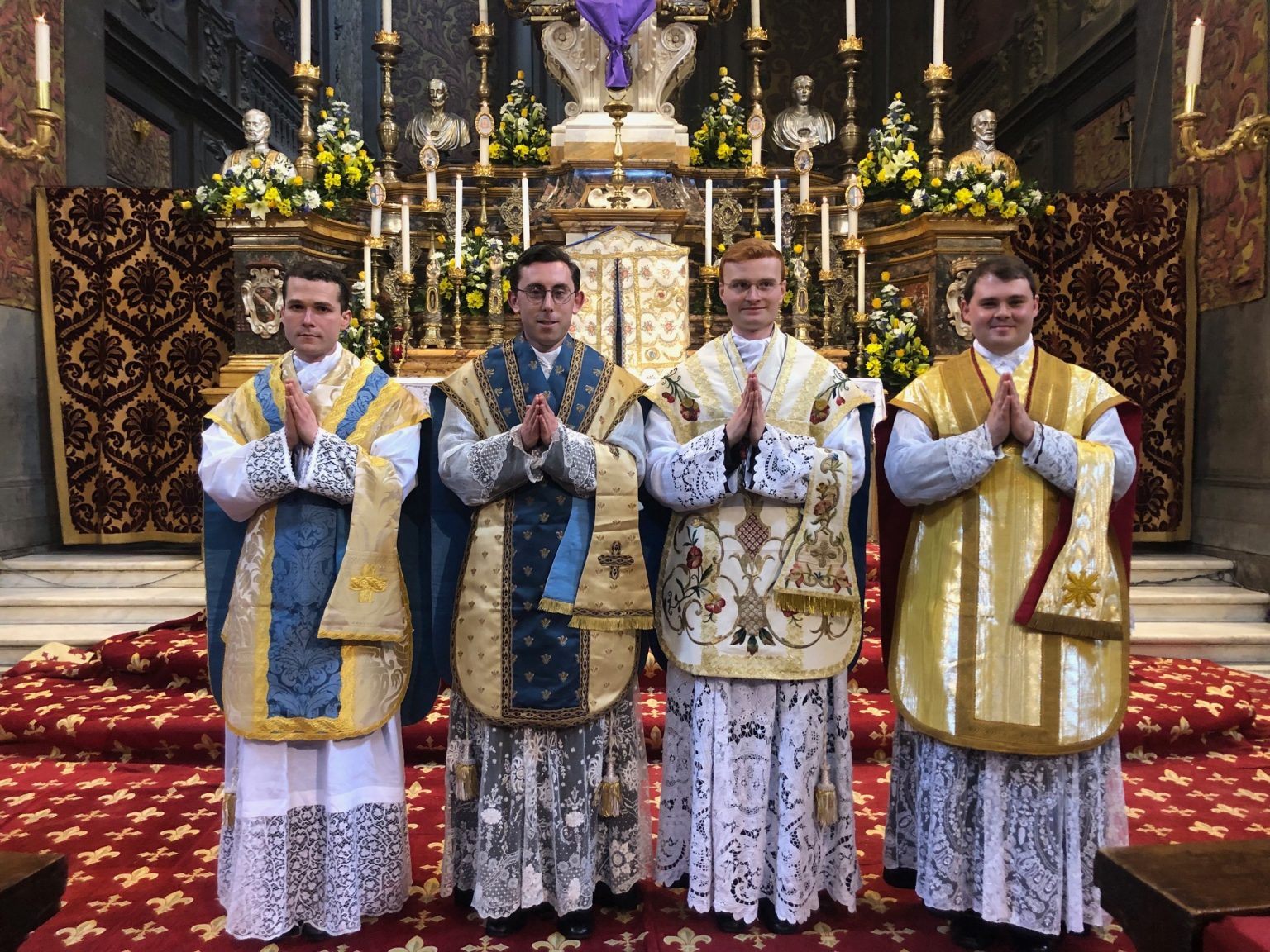 FOUR NEW PRIESTS FOR ETERNITY - Institute of Christ the King Sovereign ...